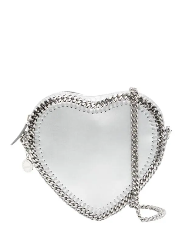 Stella McCartney Falabella Heart Shoulder Bag - Metallic