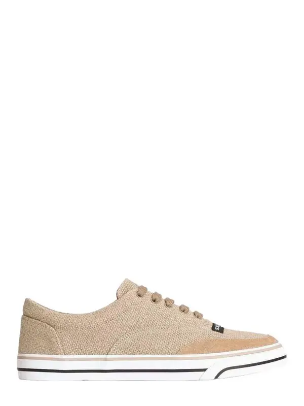 Dolce & Gabbana Dg Sailing Linen Sneakers - Brown