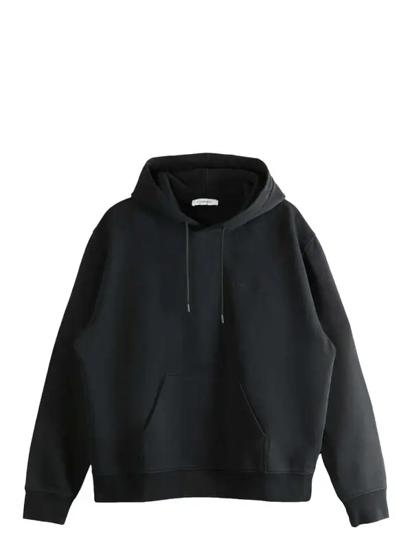 Givenchy Felpa Con Cappuccio In Cotone Con Grafica Sul Retro - Black