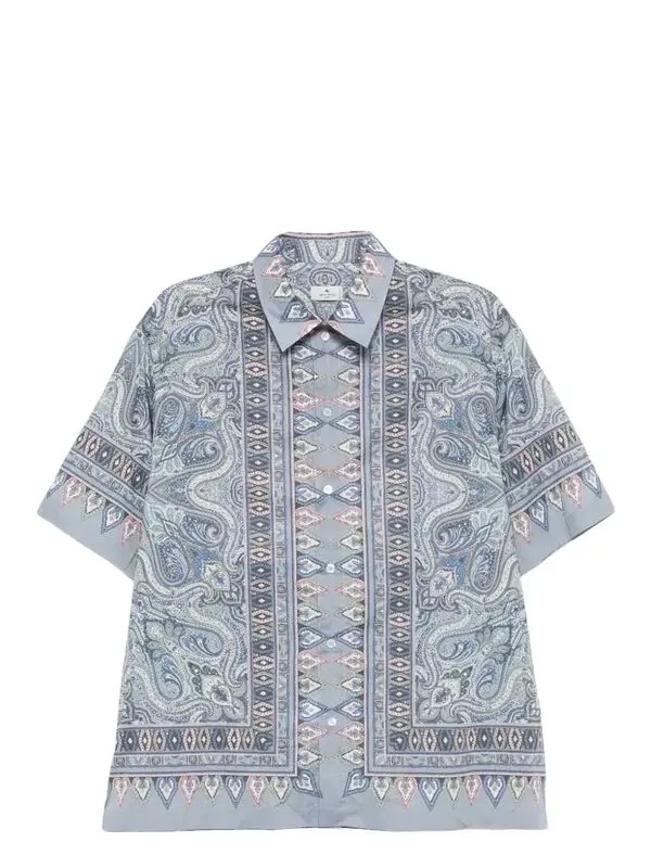 Etro Paisley Shirt - Blue