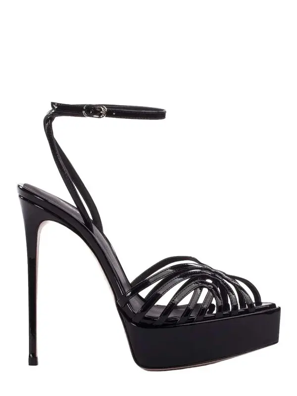 LE SILLA Embrace Platform Stiletto Sandals - Black