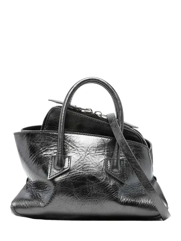 Brunello Cucinelli Leather Tote Bag - Grey