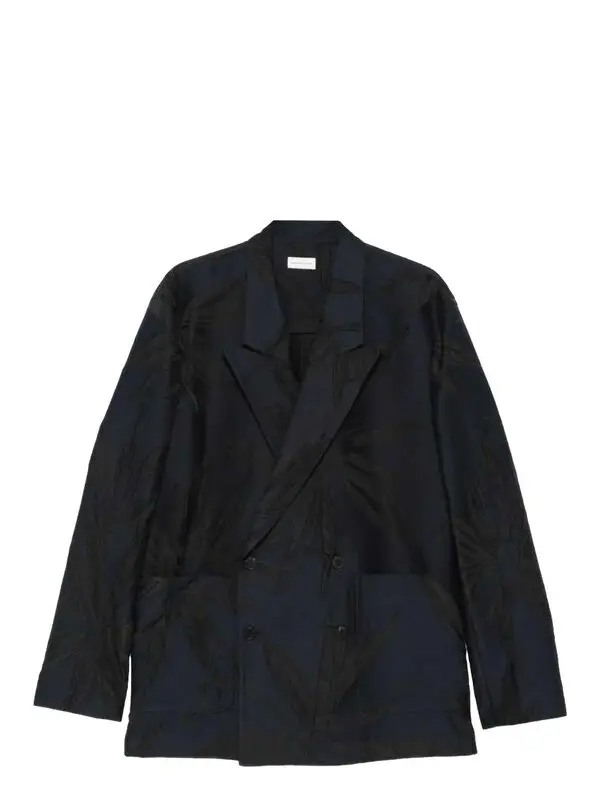 Dries Van Noten 01037-caplans Bis 3199 M. W. Shirt - Blue