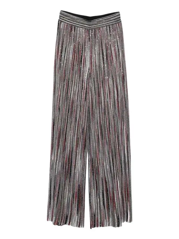 Missoni Striped Crystal Embellished Trousers - Multi