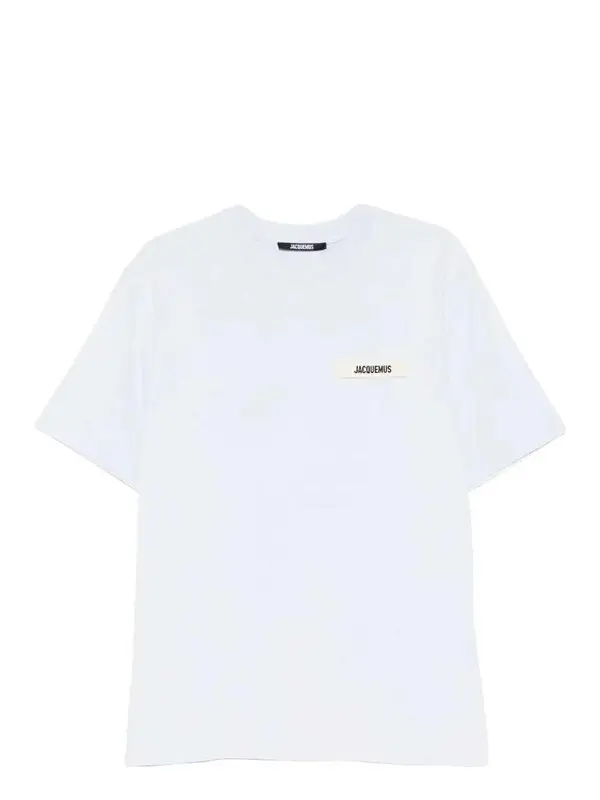 Jacquemus T-shirt With Patch - Blue