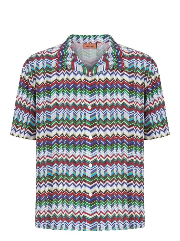 Missoni Zigzag Button-up Shirt - Multi