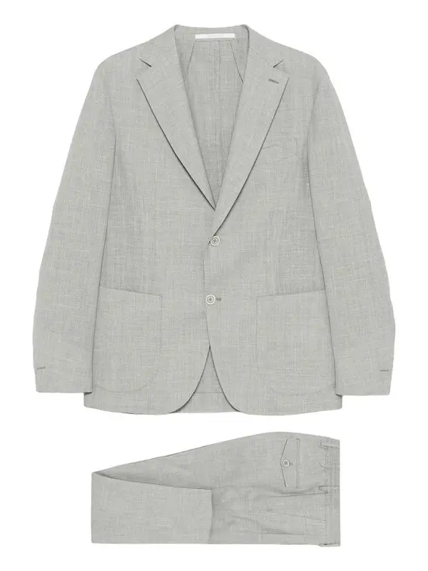 Eleventy Melange Two-piece Suit - Grey