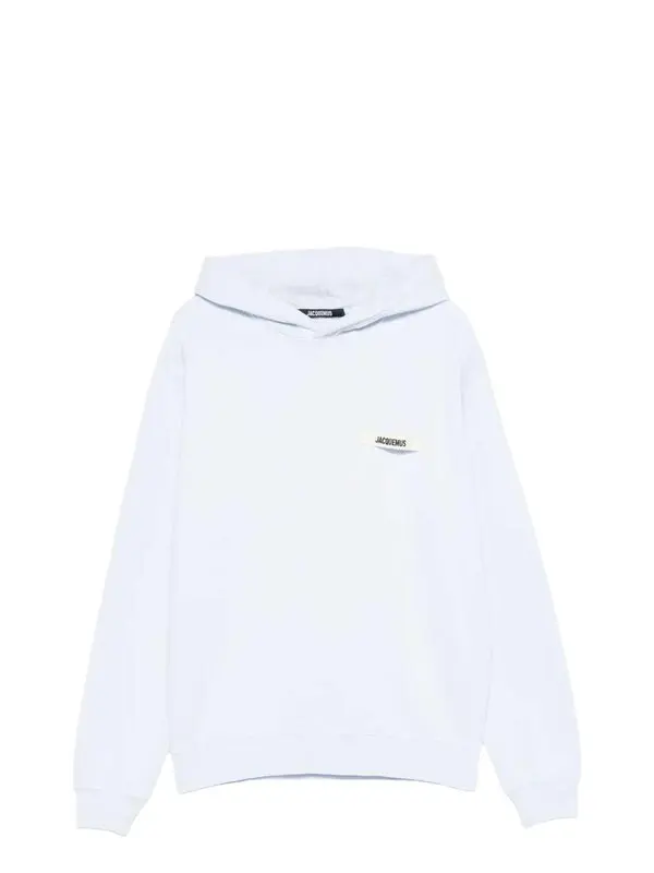 LANVIN Jacquemus Logo Hoodie - Blue