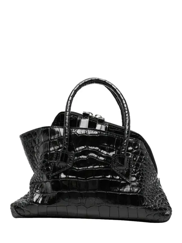 Attico La Passeggiata Mini Tote Bag - Black