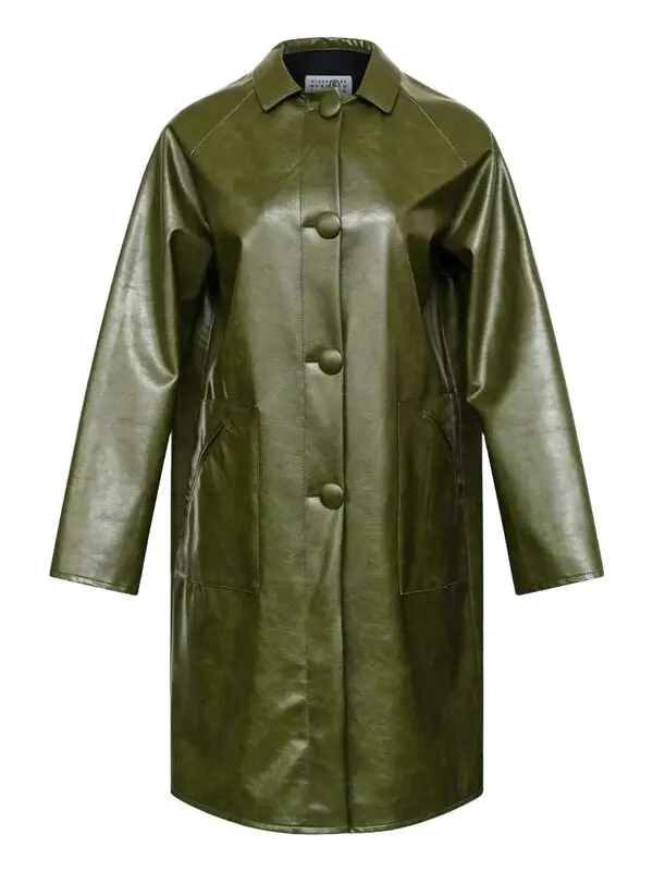 MAISON MARGIELA Single-breasted Coat - Green