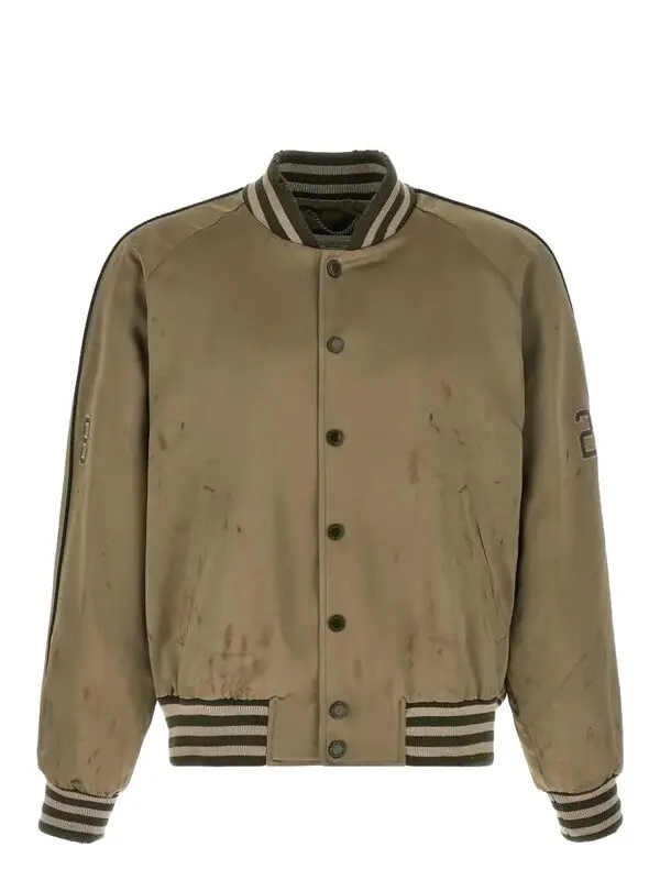 GOLDEN GOOSE Journey Panfilo Bomber Jacket - Green