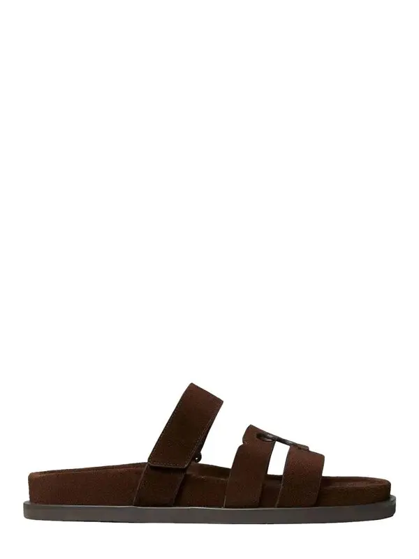 Tory Burch Ines Slide Sandals - Brown