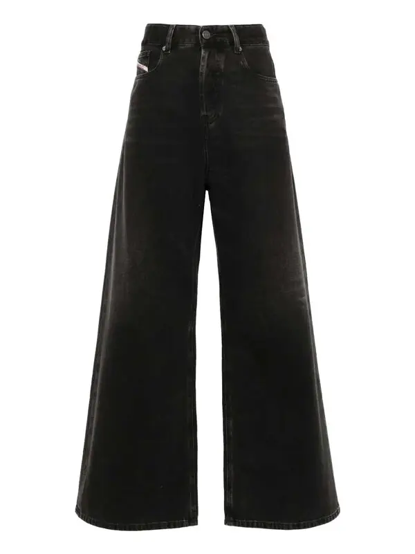 DIESEL® D-sire Wide-leg Jeans - Black