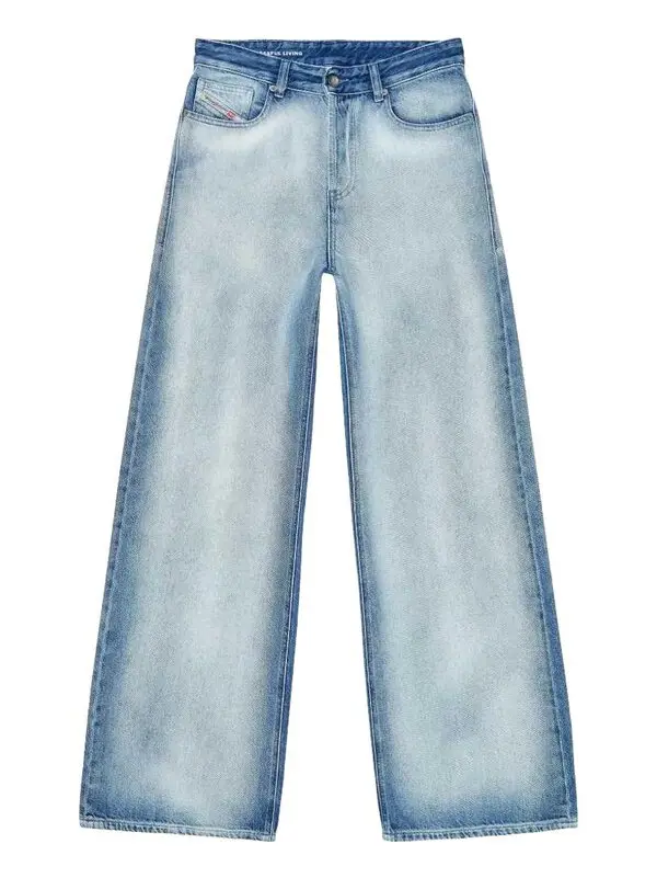 DIESEL® D-sire Wide-leg Jeans - Blue