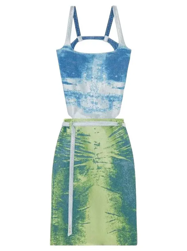DIESEL® De-sanat-fsi Midi Dress - Multi