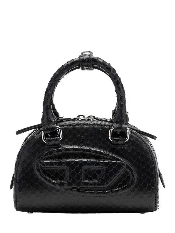 DIESEL® 1dr Dome Shoulder Bag - Black