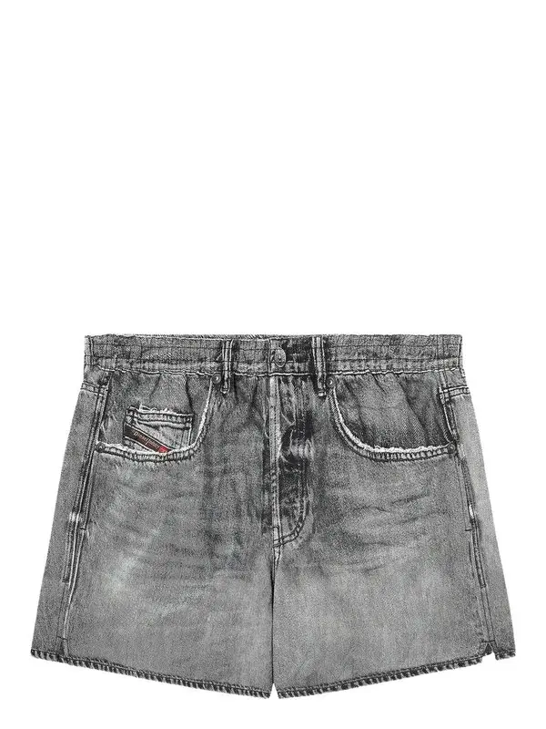 DIESEL® Denim Shorts With Pockets - Grey