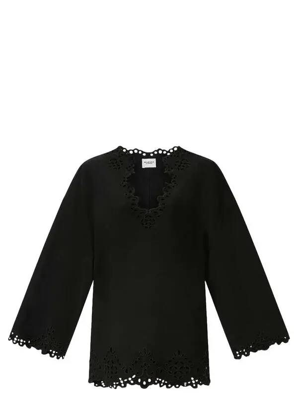 MARANT ETOILE Sherazade Short Dress - Black