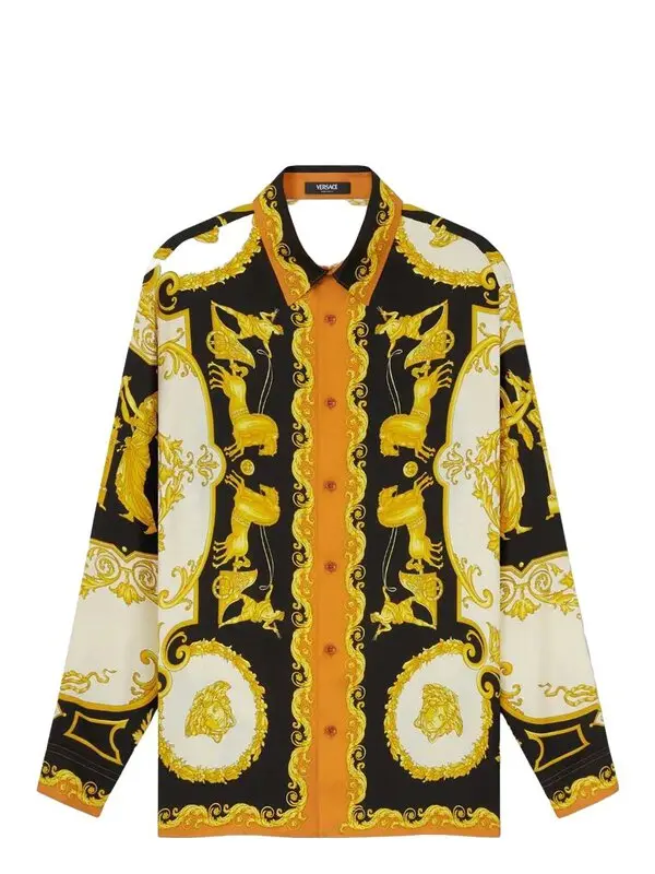 Versace Baroque Print Shirt - Multi