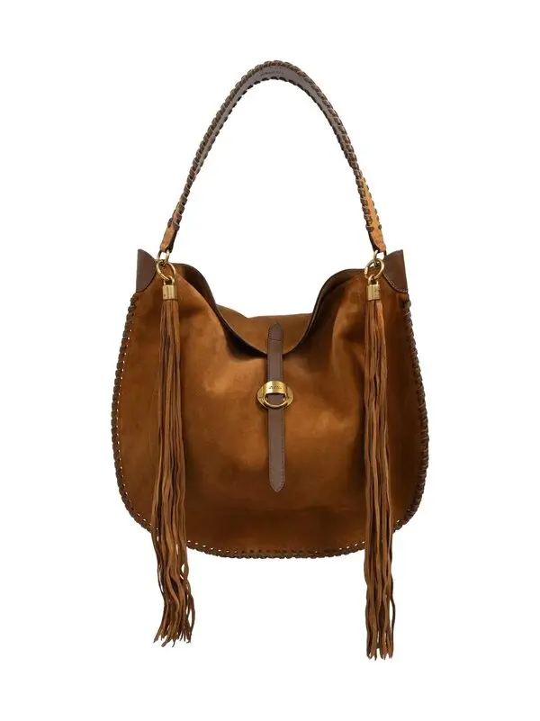 MARANT Altay Soft Shoulder Bag - Brown