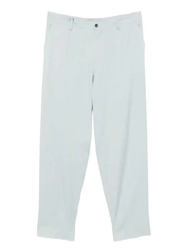 Dolce & Gabbana Shantung Viscose Trousers - Blue