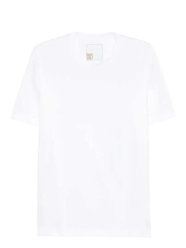 Marco Pescarolo Short-sleeved Crew-neck T-shirt - White