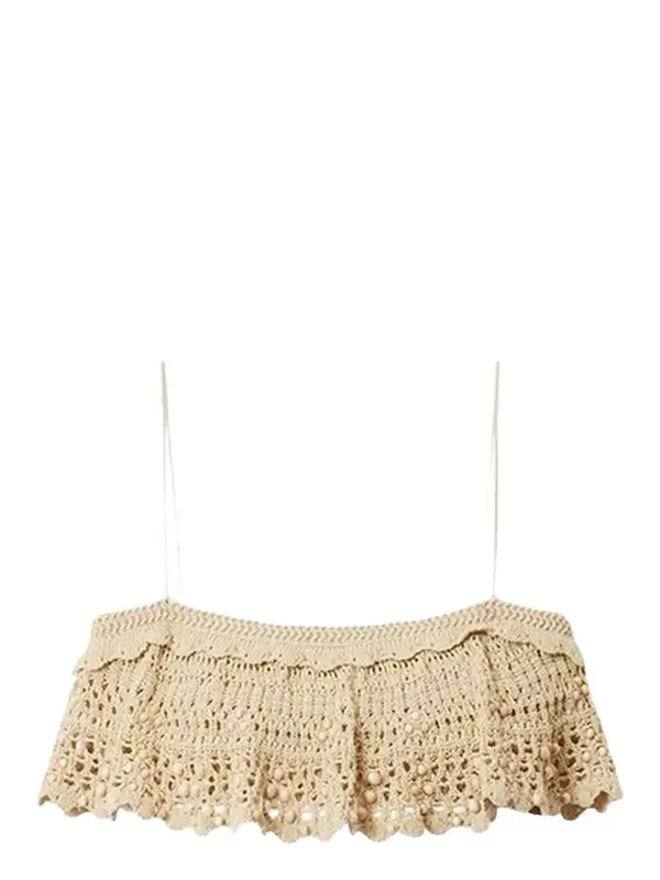 MARANT Oraviel Beaded Tank Top - Brown