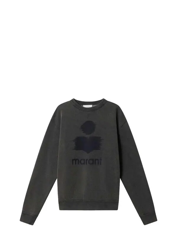 MARANT Mikoy Printed Sweatshirt - Black
