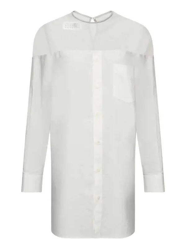 MAISON MARGIELA Cotton Shirt With Cuffs - White