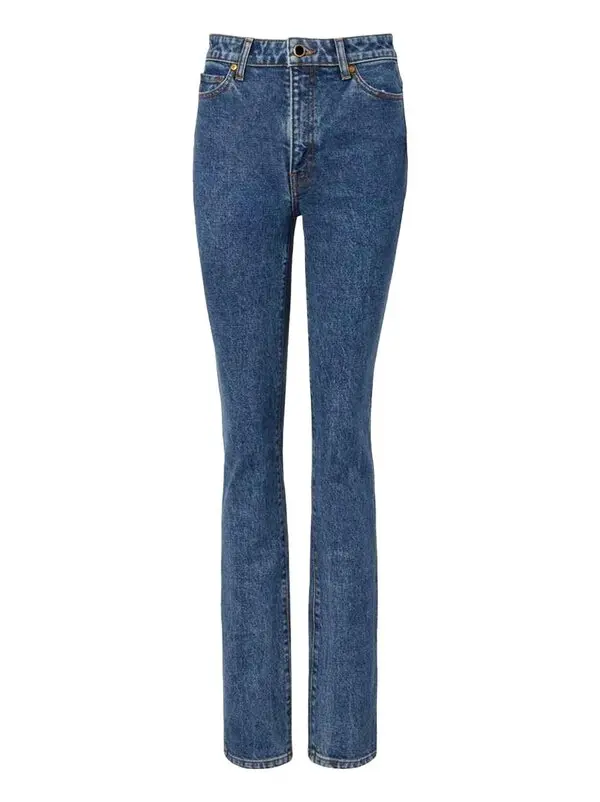 Khaite Daria Slim Jeans - Blue