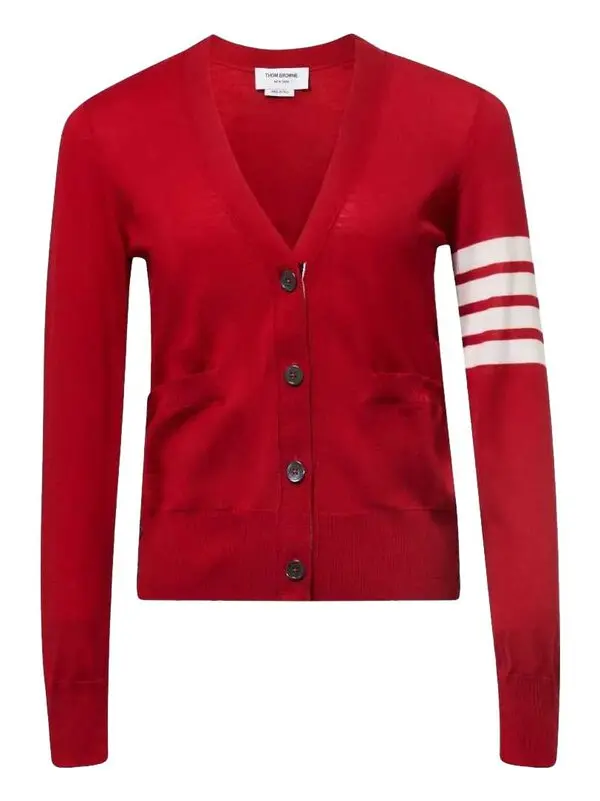 Thom Browne Maison Margiela Cardigan - Red