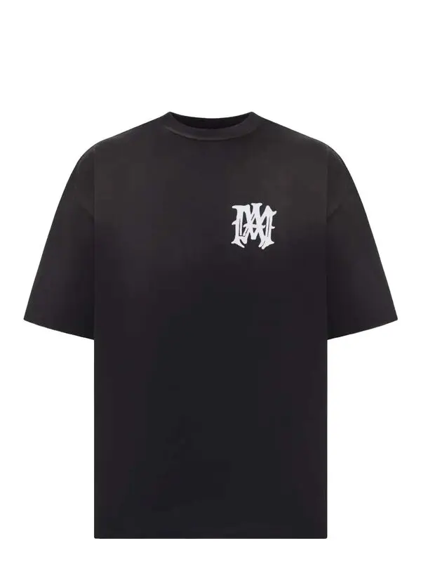 Amiri Hollywood Crew Neck T-shirt - Black