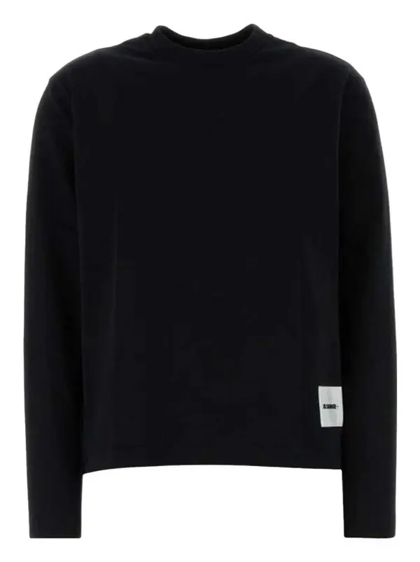 JIL SANDER Cotton T-shirt Set - Black
