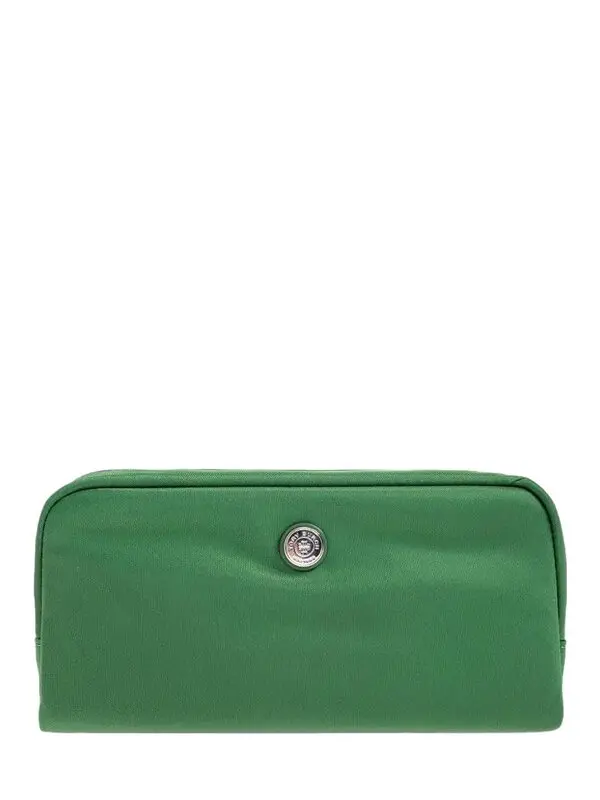 Tory Burch Zippered Makeup Bag - Green