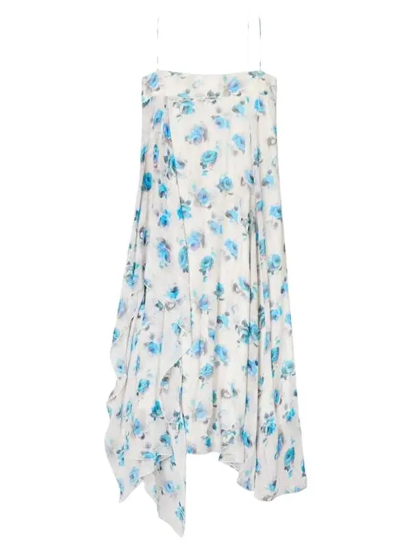 Tory Burch Printed Silk Dress - Multi