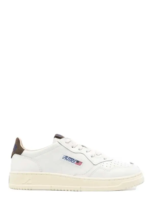 AUTRY Medalist Sneakers With Logo Patch - White