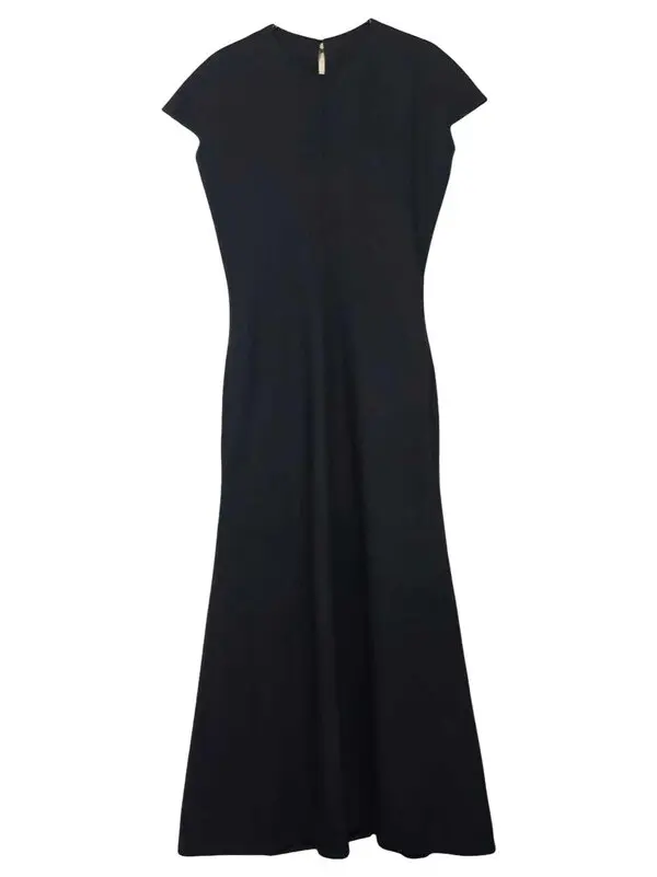 JIL SANDER Cutout Maxi Dress - Black