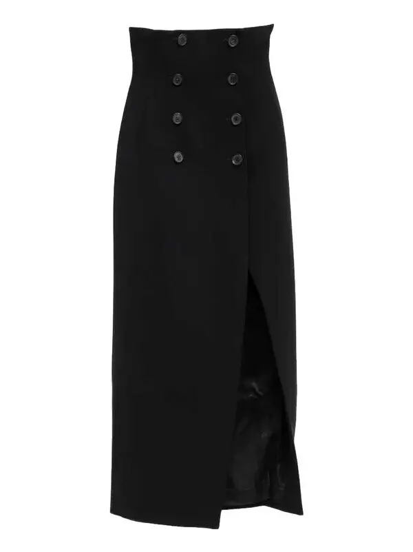 Khaite Luiza Skirt - Black