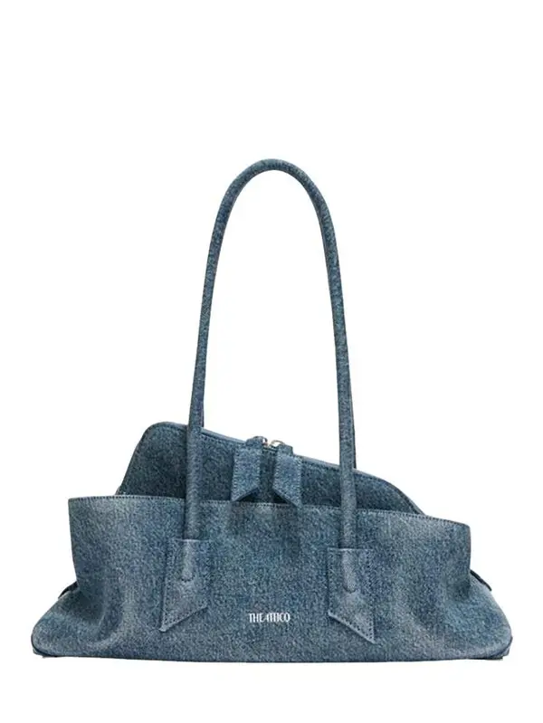 Attico La Passeggiata Small Top Handle Bag - Blue