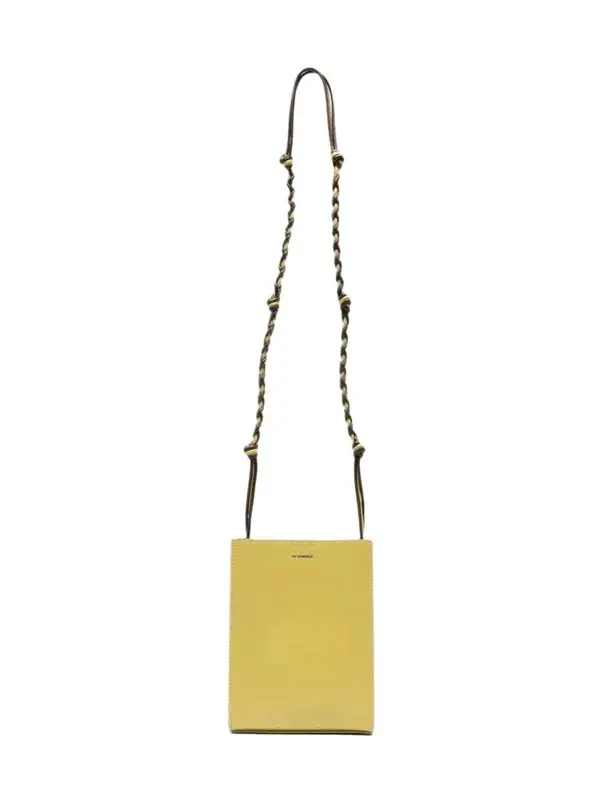 JIL SANDER Tangle Woven Crossbody Bag - Green