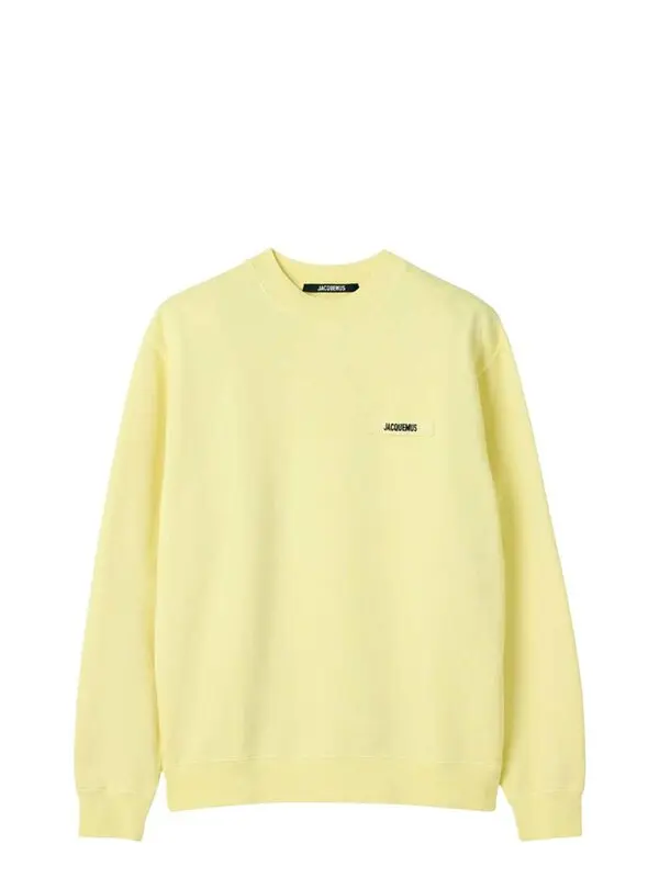 Jacquemus Logo-patch Sweatshirt - Yellow & Orange