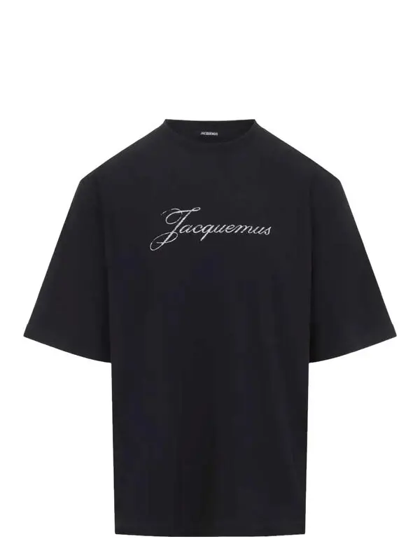 Jacquemus Logo-print T-shirt - Black