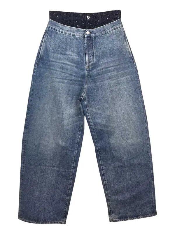 Attico Long Trousers - Blue