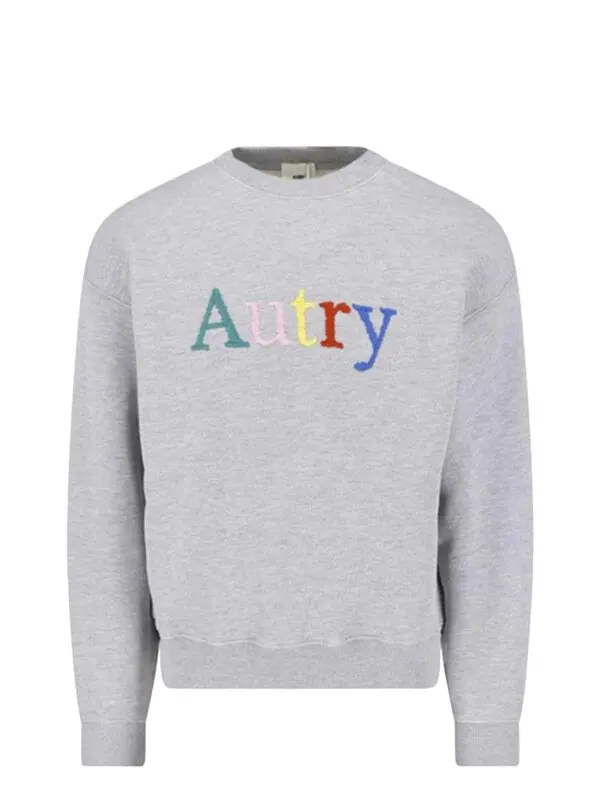 AUTRY Heavyweight 120d Jersey Sweatshirt - Grey