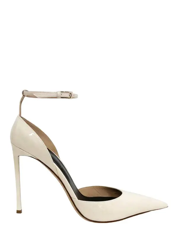 TOM FORD Elegant Pumps With Adjustable Ankle Strap - White