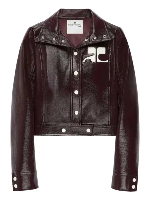 COURREGES Re-edition Vinyl Jacket - Red