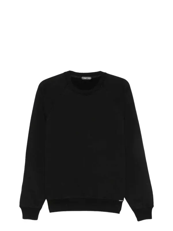 Stone Island Raglan Sleeve Sweatshirt - Black