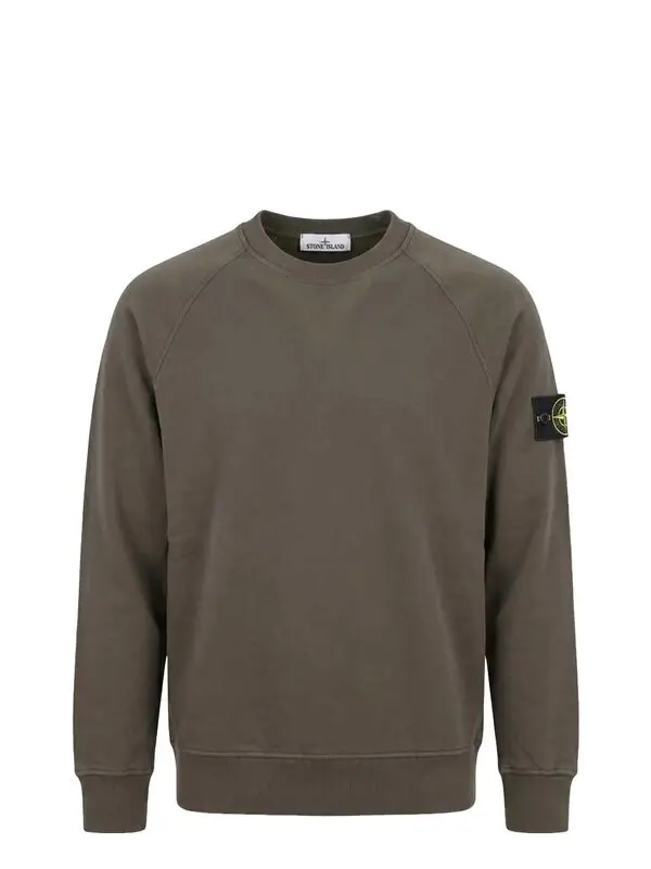 Stone Island Raglan Sleeve Sweatshirt - Grey