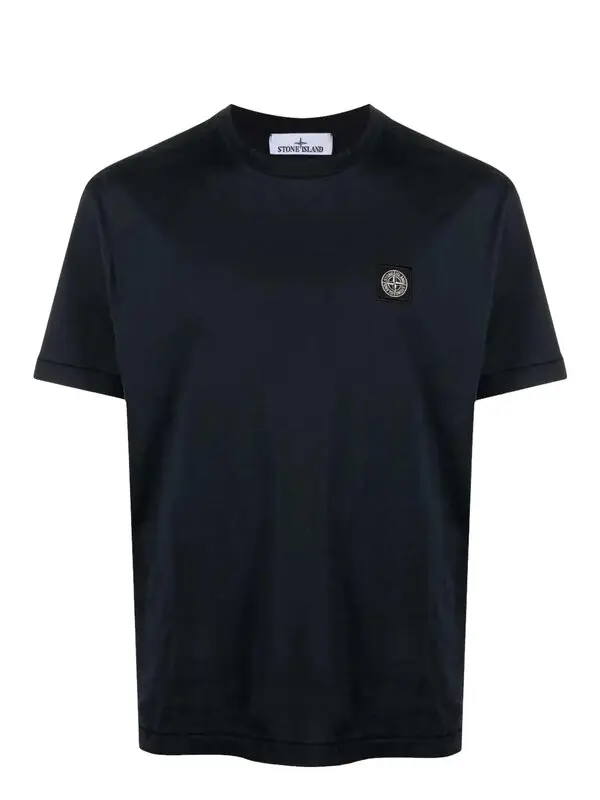 Jacquemus T-shirt With Logo Appliqu - Blue
