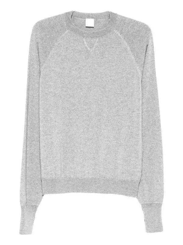 Eleventy Raglan Sleeve Sweater - Grey